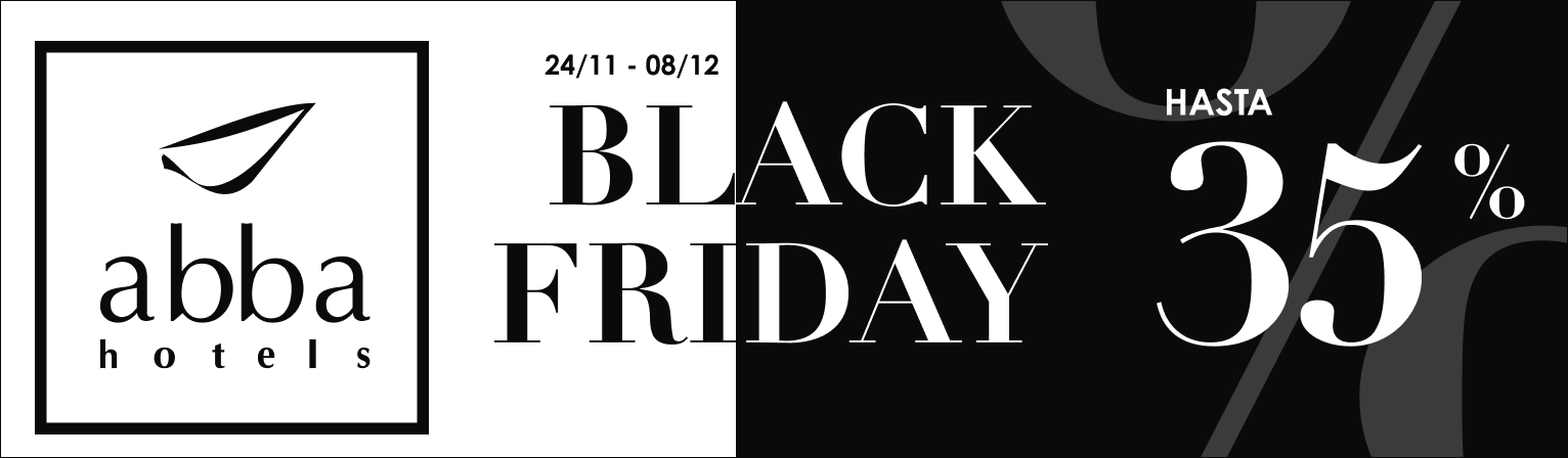 Black Friday abba Hoteles 2025 | Hasta un 35% de descuento en tus reservas - blog.abbahoteles.com